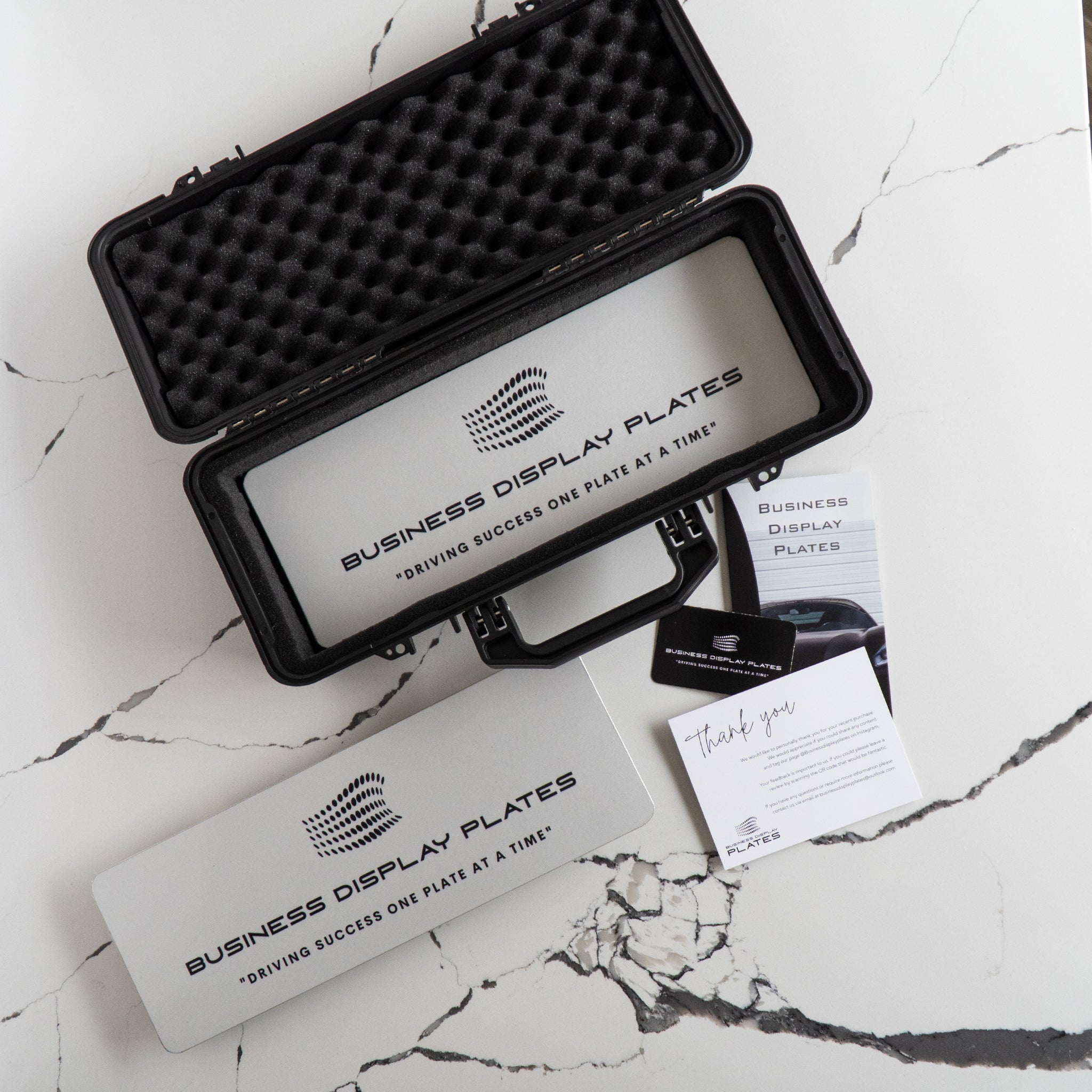 Business Display Plates